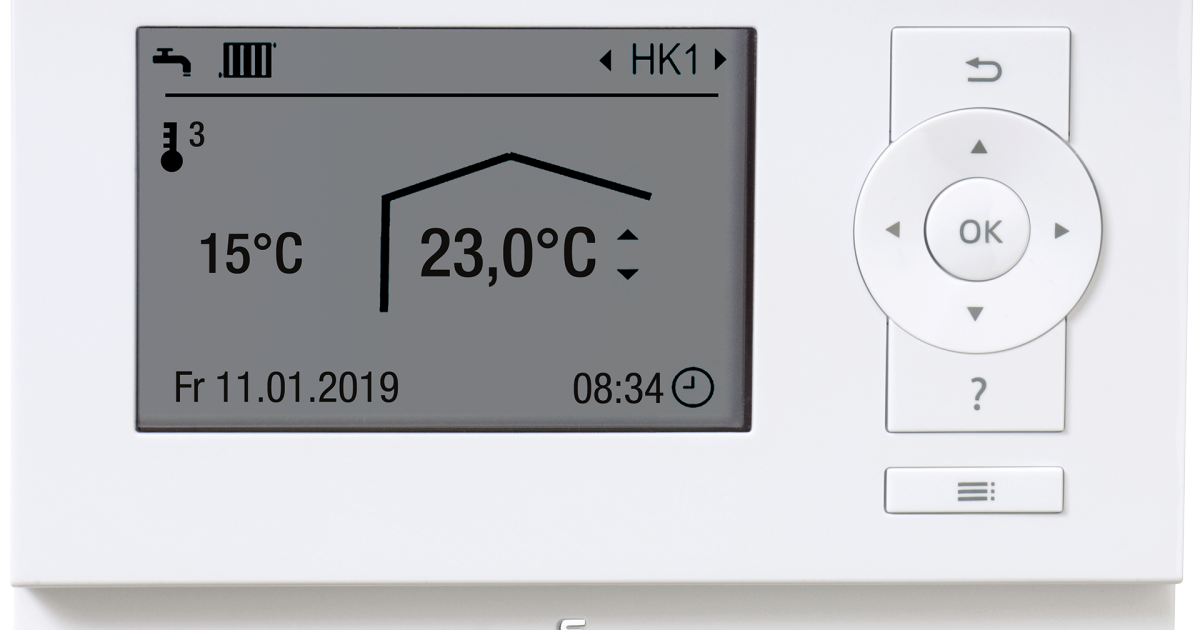 Vitotrol 200-E trådbunden fjärrkontroll | Viessmann SE